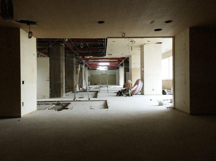 HAIR ICE TRE｜DESIGN NOW! リノベーション現場レポート｜名古屋・東京・埼玉で店舗デザイン＆ブランディングを｜エイトデザイン